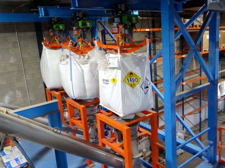Big Bags and Sacks Unloaders » Design and manufacture